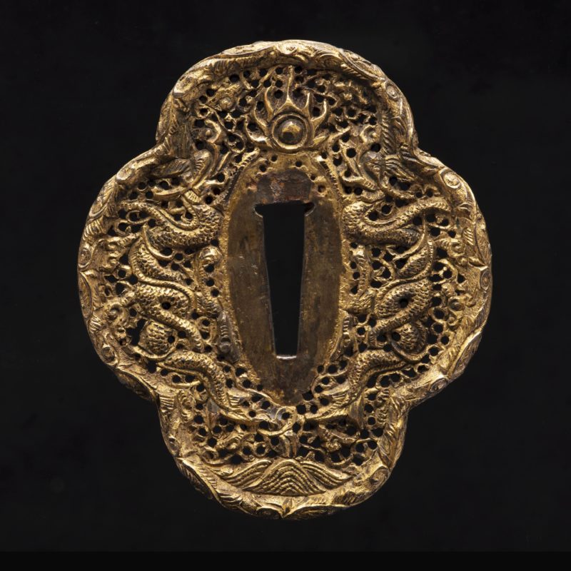A Rare and Unusual Namban Set of Fittings - Legacy Arts