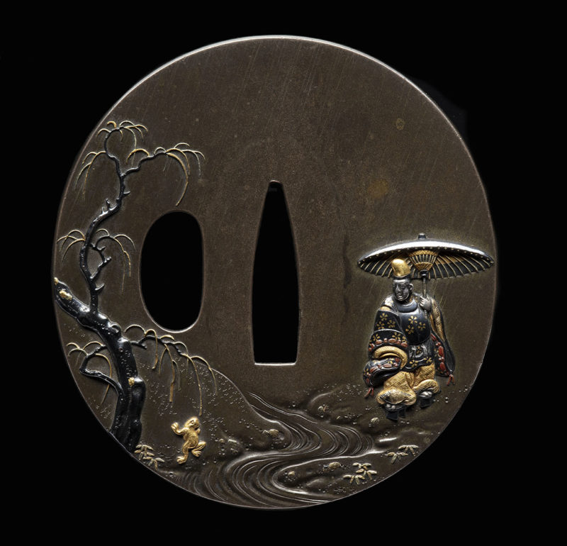 Elegant Tsuba by Unno School Master - Legacy Arts